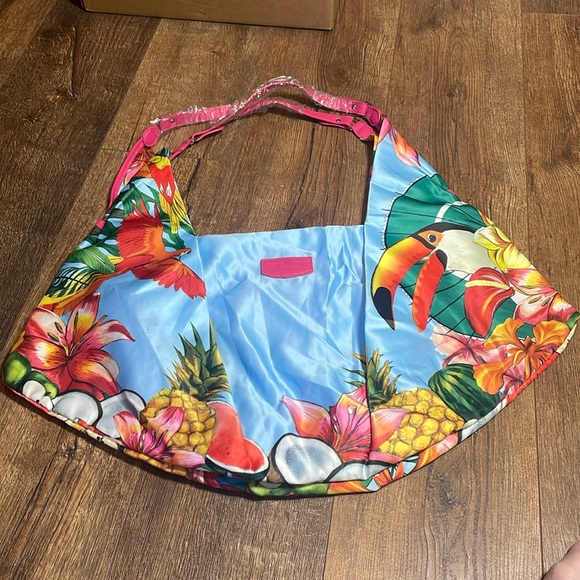 Escada | Bags | Escada Toucan Tote New With Pallet Dirt On Back See ...